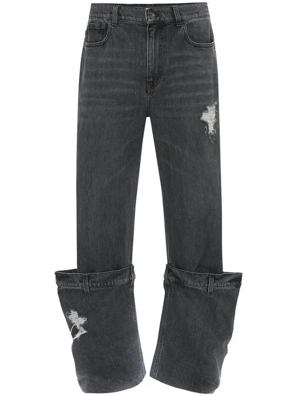 JW Anderson Distressed Bucket Jeans