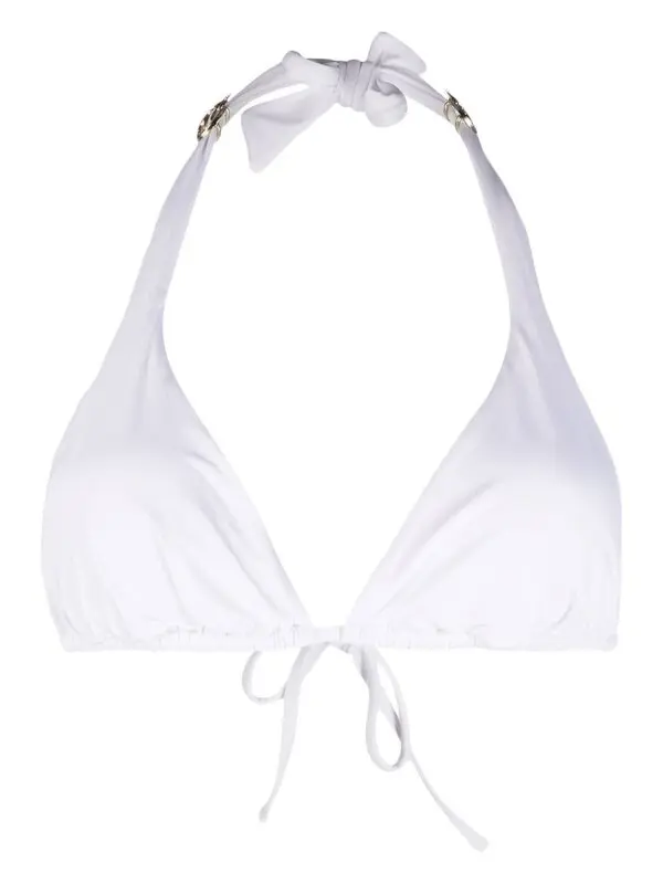 Buy Pinko Ove Birds Triange Bikini Top - White At 60% Off | Editorialist