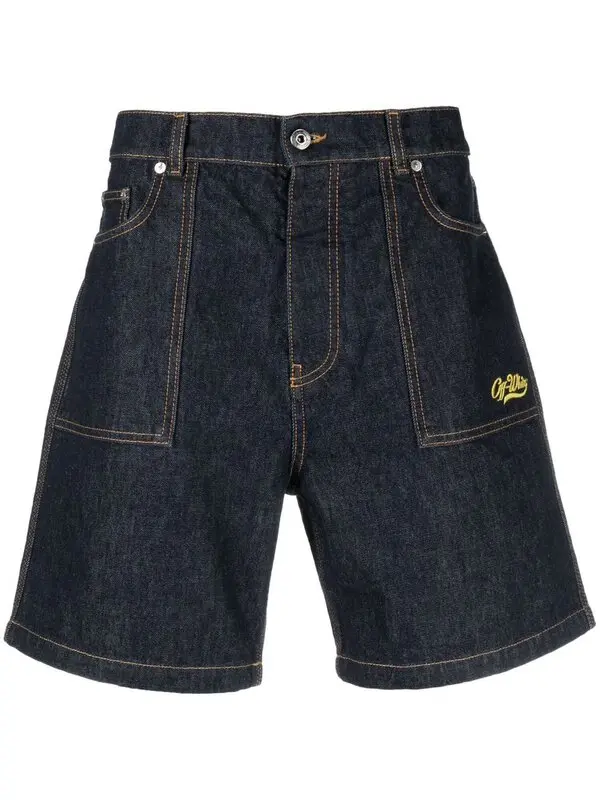 Off-White Utility Denim Shorts