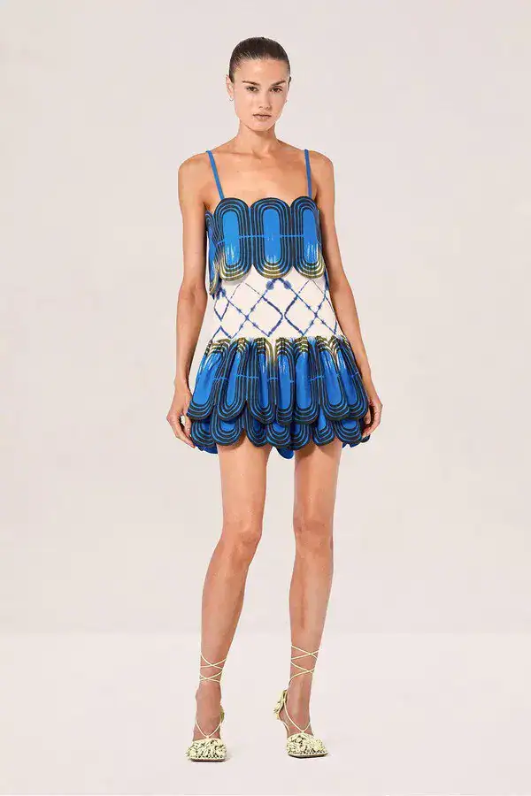 Alexis Bettina Dress - Blue | Editorialist