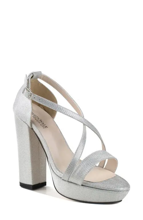 TOUCH UPS Chloe Platform Sandal - Silver