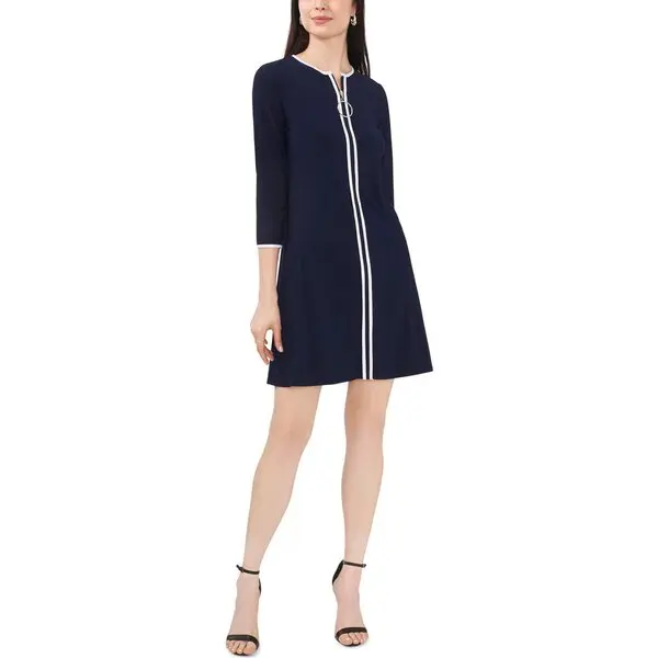 Chaus Center Stripe Mini Dress