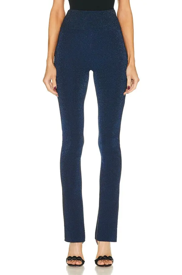 Alaïa Df Legging In Blue