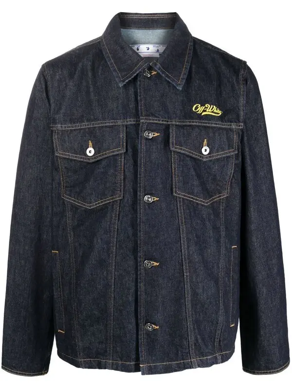 Off-White Wave Off Denim Jacket