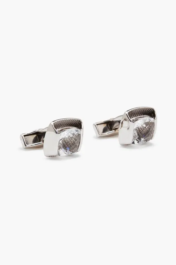 Tateossian Sterling Topaz Cufflinks