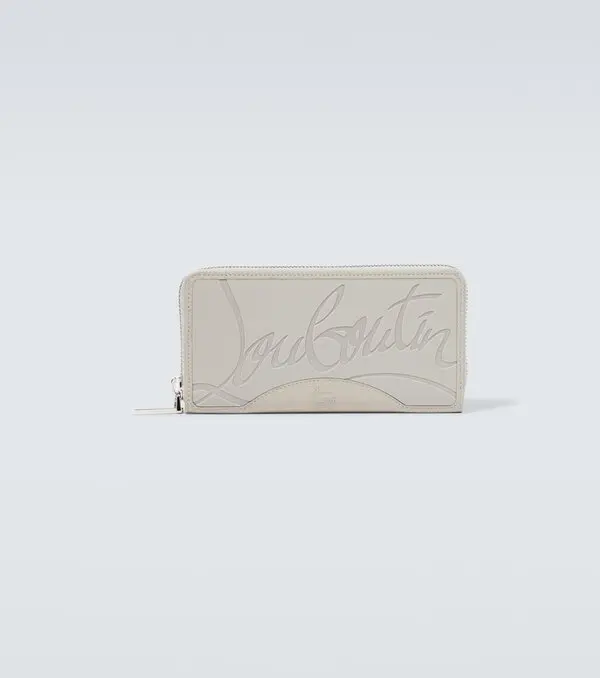 CHRISTIAN LOUBOUTIN Panettone Embossed Leather Wallet