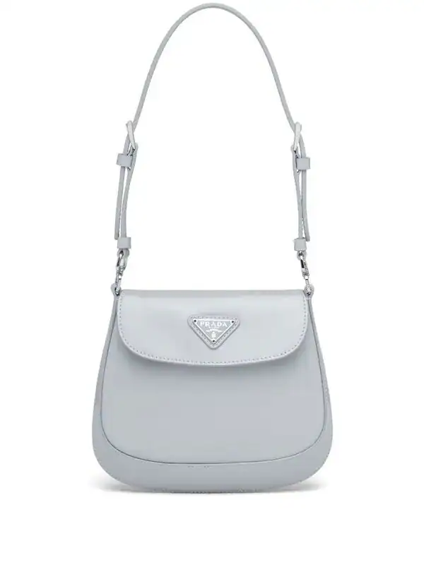 Prada Cleo Mini Bag Grey Editorialist