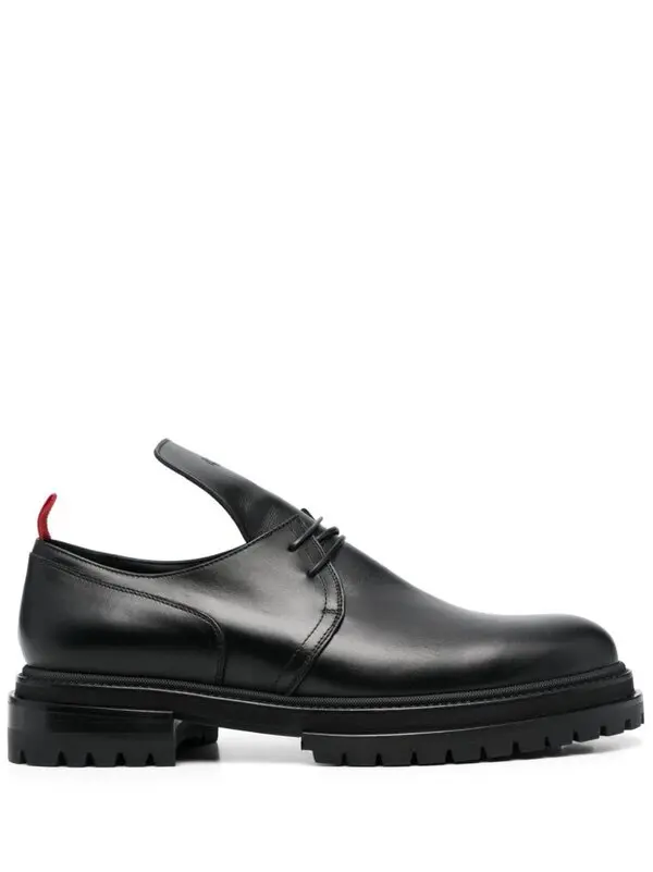 424 Embossed-logo Brogues