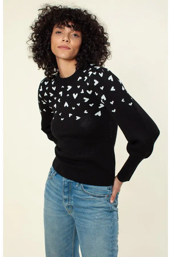 Hale Bob Aimee Jacquard Sweater