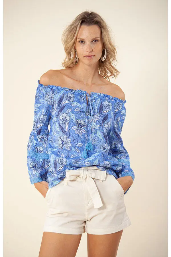 Hale Bob Darci Off The Shoulder Top