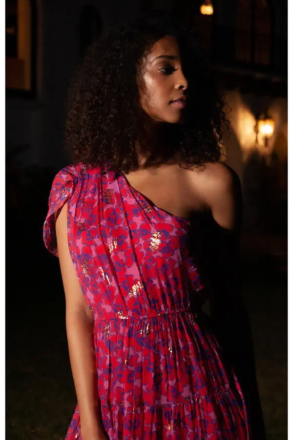 Hale Bob Hollynn Maxi Dress - Red