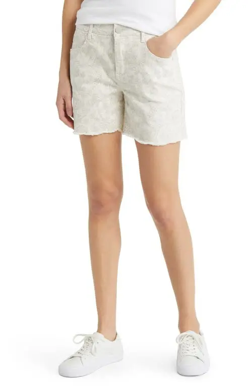 Wit & Wisdom Ab'solution Floral High Waist Shorts