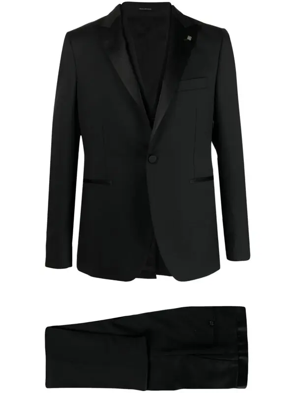 Tagliatore Dinner Suit Set - Black