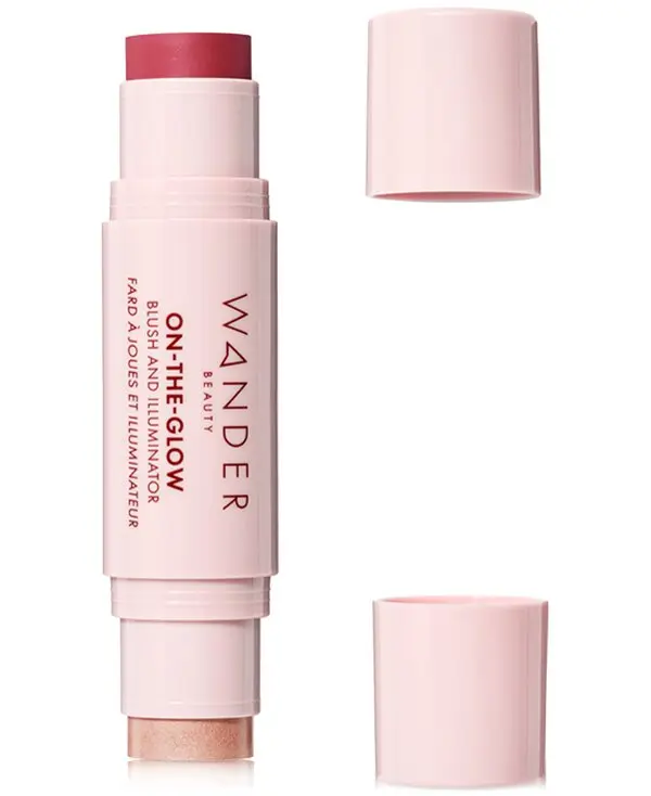 WANDER BEAUTY On-the-glow Blush & Illuminator - Strawberry Fields,nude Glow