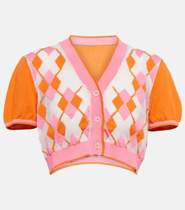 Jacquemus Le Cardigan Toledo Cropped Cardigan - Multicoloured