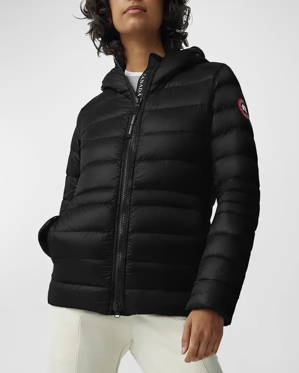 Canada Goose Cypress Hooded Puffer Jacket - Black
