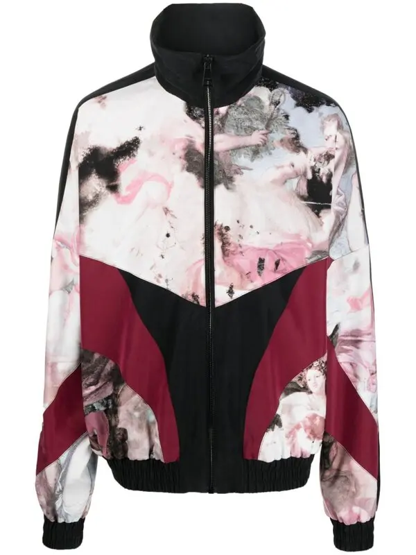 Balmain Panelled Printed Jacket