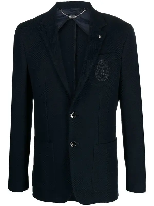 BILLIONAIRE Circular Knitting Single-breasted Blazer
