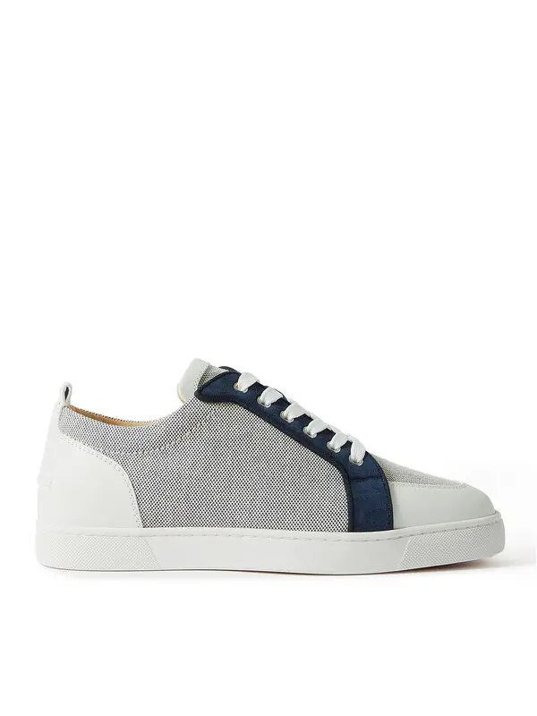 CHRISTIAN LOUBOUTIN Rantulow Lace Up Sneakers - Gray