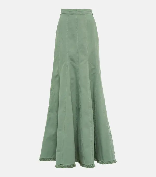 Max Mara Flared High-rise Maxi Skirt
