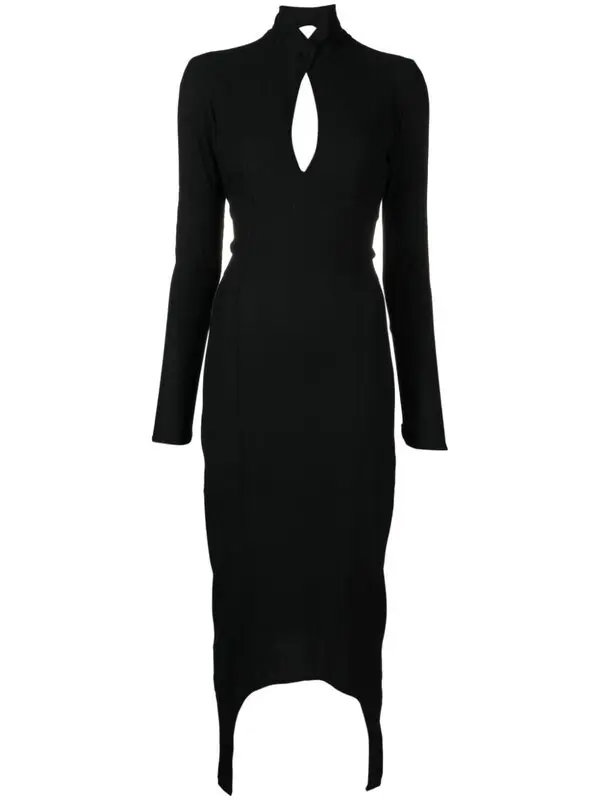 Patou Open-back Midi Dress