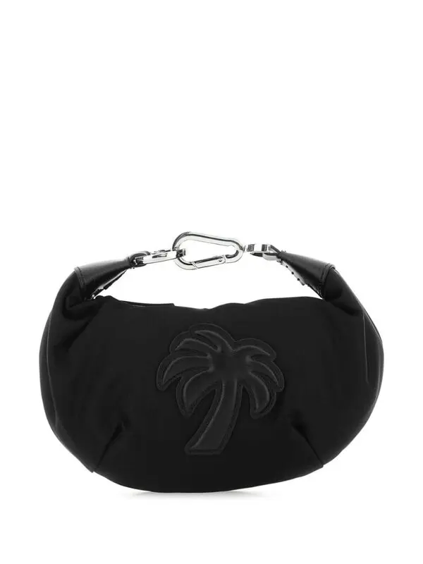 Palm Angels Mini Hobo Bag - Black