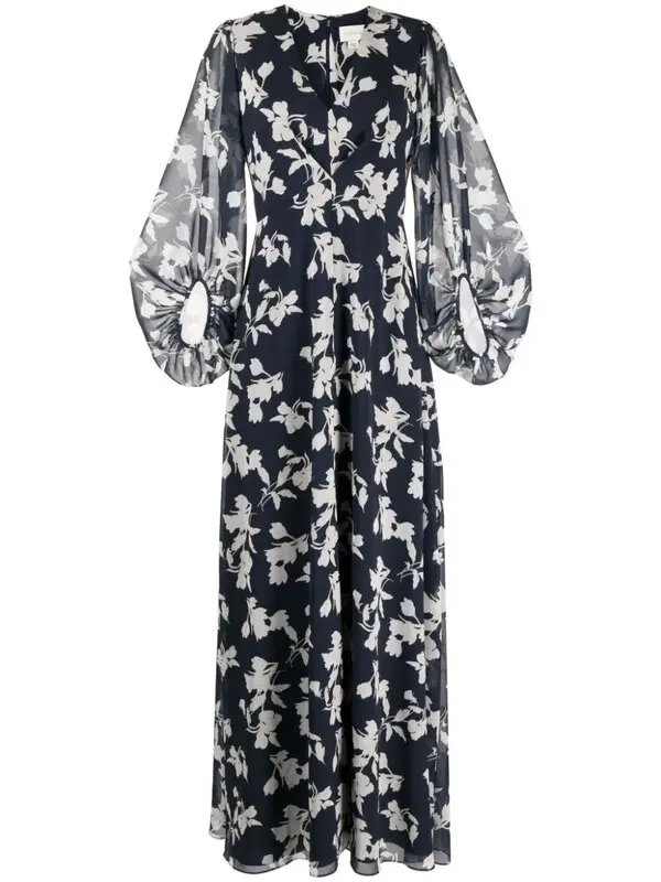 Sachin & Babi Jenny Chiffon Dress - Black