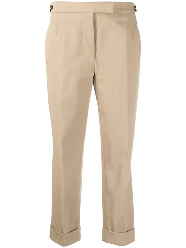Thom Browne Cropped Tailored Trousers