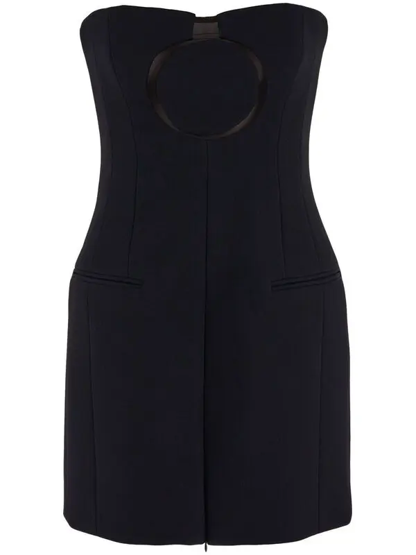 FERRAGAMO Circle-print Fitted Top