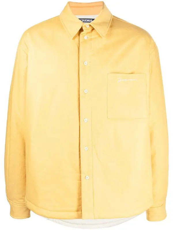 Jacquemus Embroidered-logo Button-fastening Shirt