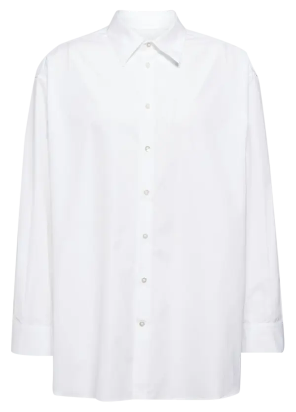THE ROW Lukre Cotton Shirt - White
