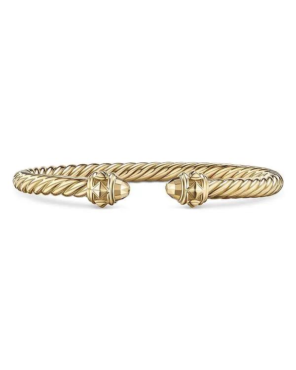 David Yurman Renaissance Cable Spira Bracelet - Gold