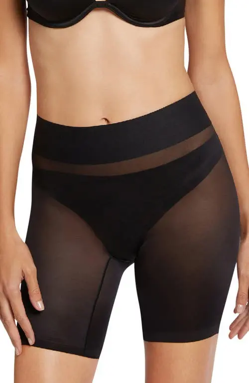 Wolford Sheer Touch Shaping Shorts - Black