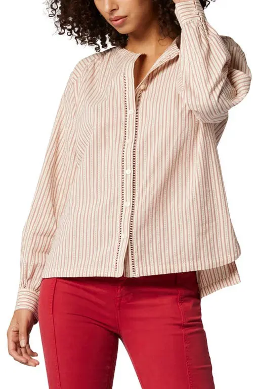 Joie Amie Striped Cotton Button-up Shirt