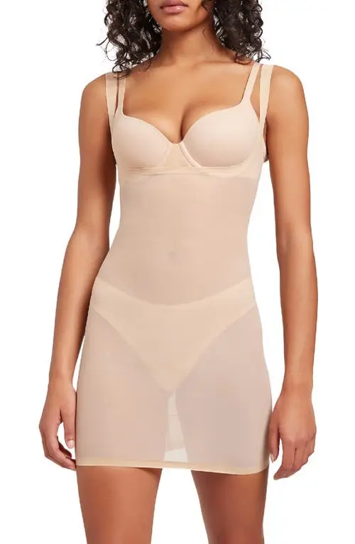 Wolford Tulle Forming Underbust Shaper Dress - Nude