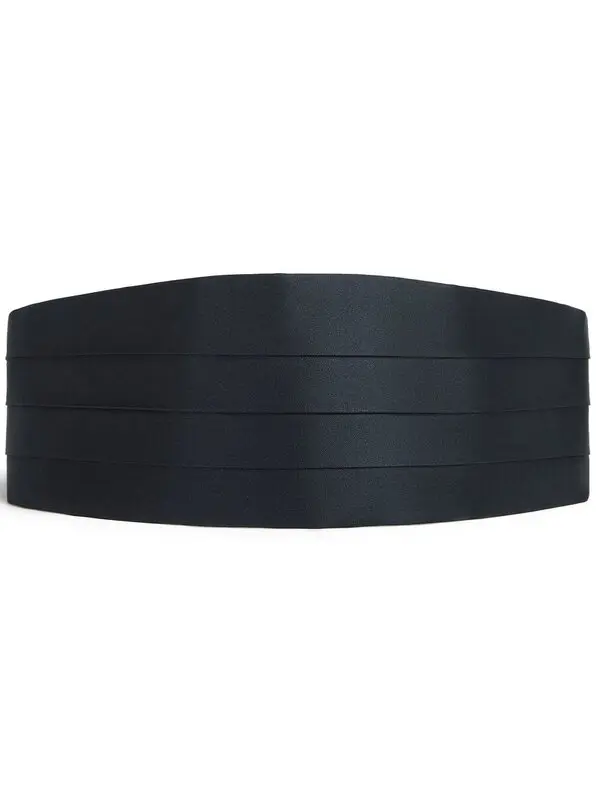 Zegna Silk Panelled Cummerbund
