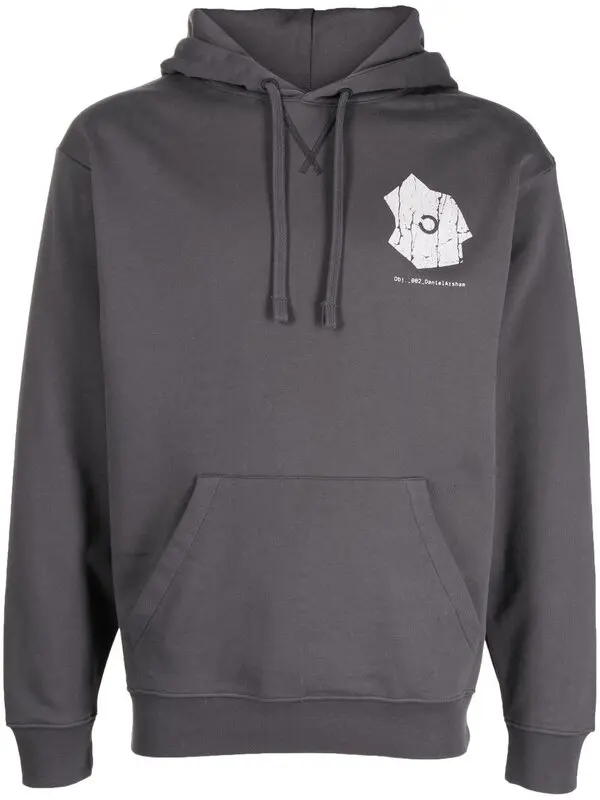 OBJECTS IV LIFE Logo-print Cotton Hoodie