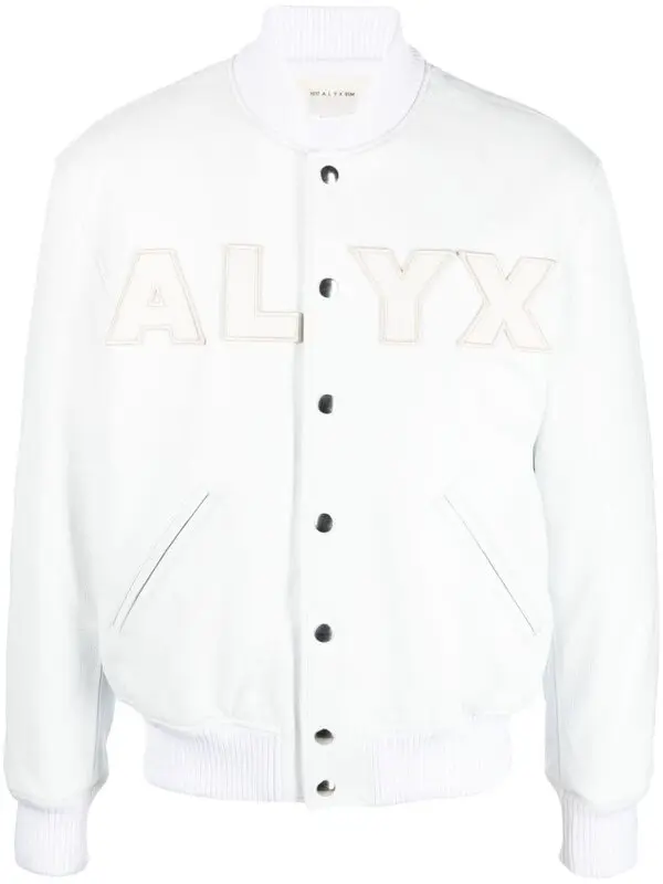 1017 Alyx 9sm Logo Patch-detail Cotton Bomber