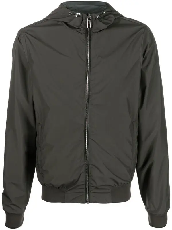 MOORER Reversible Hooded Jacket