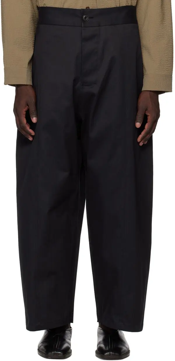 Sage Nation Welt Trousers In Black - 43% Off | Editorialist
