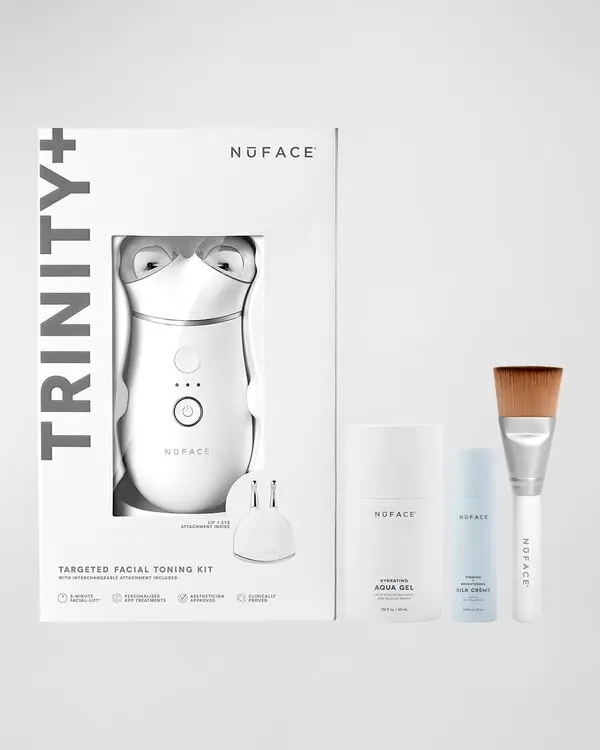 Nuface Trinity+ With Effective Lip And Eye Attachment - One-color