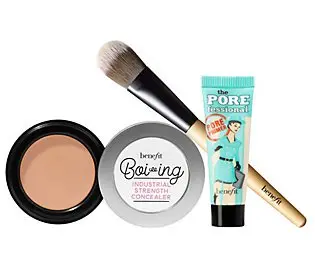 BENEFIT COSMETICS Boi-ing Industrial, Brush And Porefessi Nal Mini Set