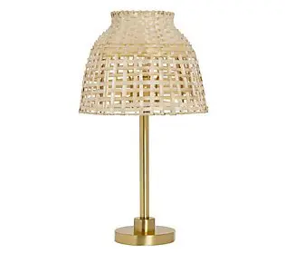RIVER OF GOODS 20'h Quentin Bamboo Shade Table Amp