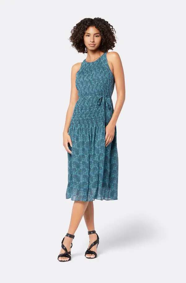 Joie Kat Midi Dress In Blue - 62% Off | Editorialist