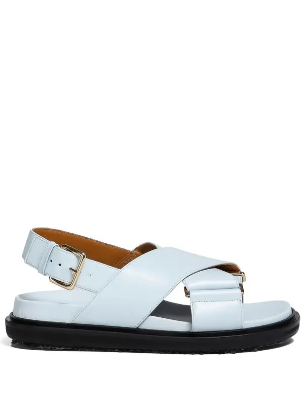 Marni Fussbett Slingback Sandals - Blue
