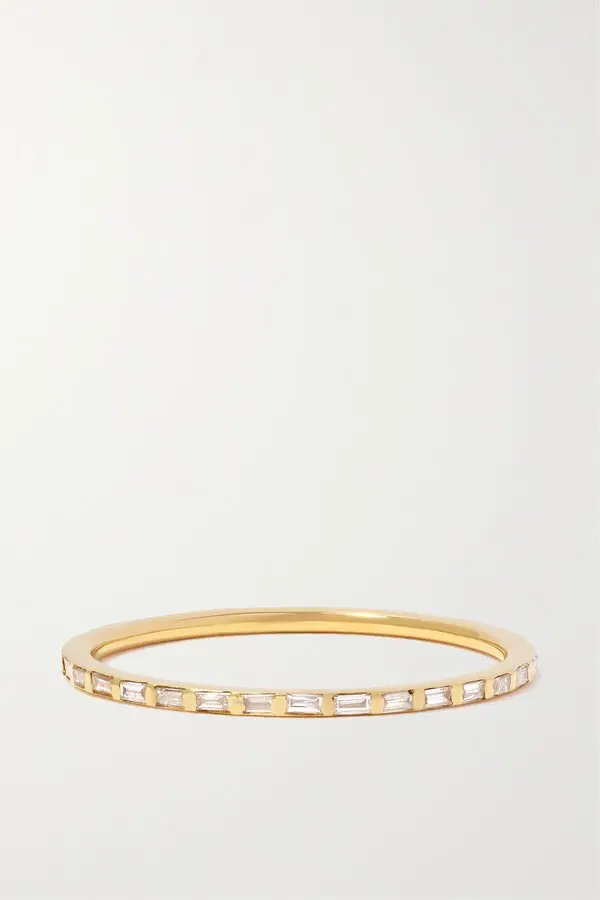Ileana Makri Thread 18-karat Diamond Ring