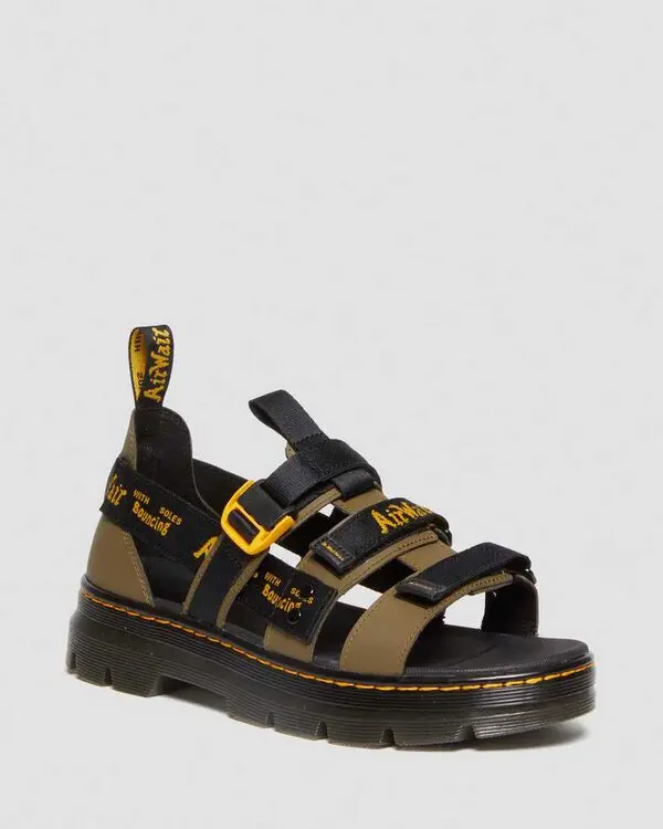 Dr. Martens Pearson Ii Leather Logo Strap Sandals - Dms  display picture 2