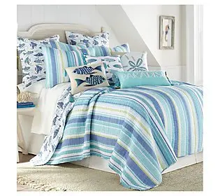 LEVTEX HOME Laida Beach 3-piece King/cal King Q Ilt Set