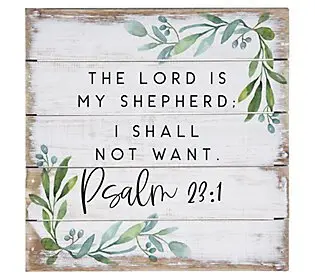 SINCERE SURROUNDINGS 8' Psalm 23:1 Pallet Petit E