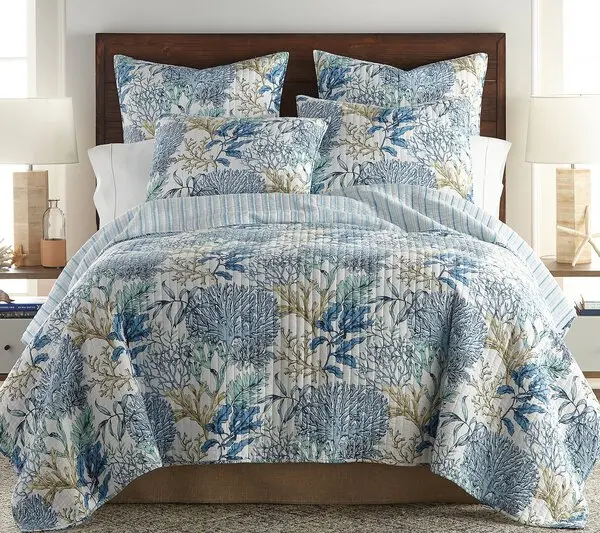 LEVTEX HOME Mahina 2-piece Coastal Twin/twin Xl Quilt Set
